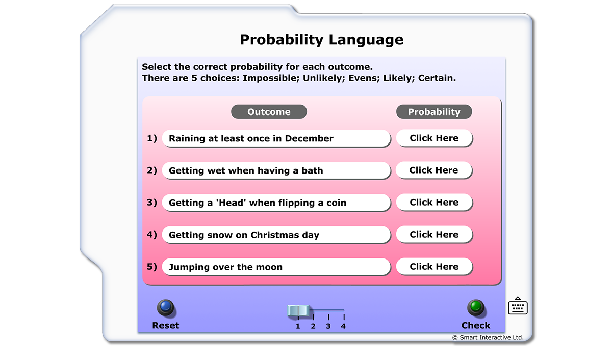 Numeracy Workout Samples